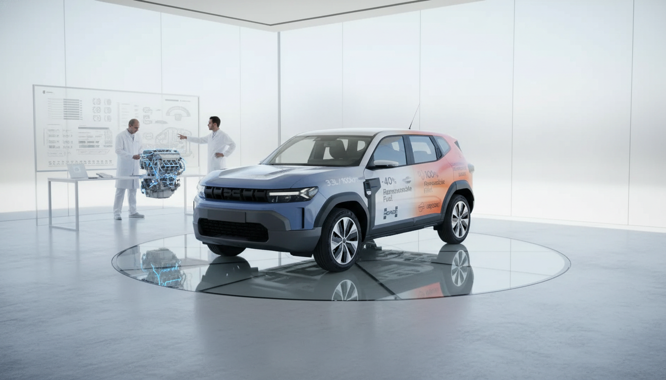 Dacia Duster: oltre 30 km/l con il motore innovativo Horse-Repsol ...